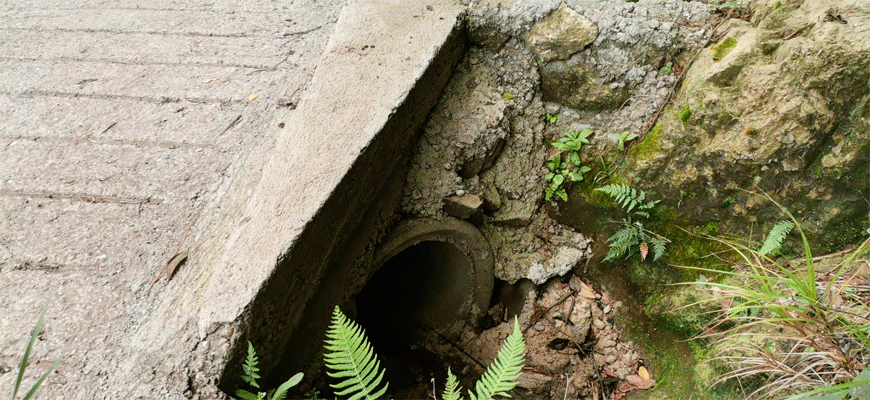 Construcción de drenaje transversal Caserío Los Ramos, aldea El Chucte ...