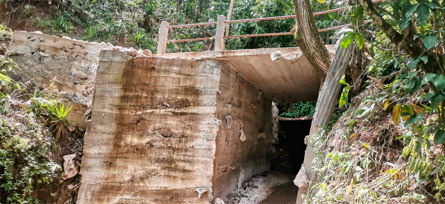 Construcción de drenaje transversal Caserío Los Ramos, aldea El Chucte ...