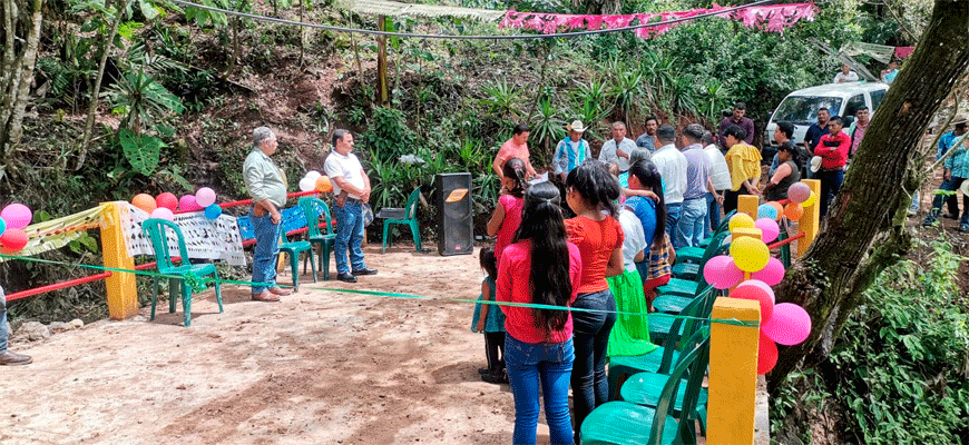 Inauguración de Puente Vehicular en caserío Chucte Los Ramos ...