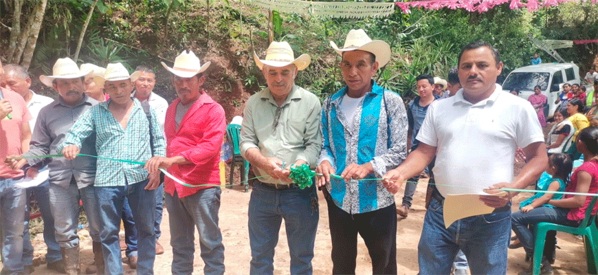 Inauguración de Puente Vehicular en caserío Chucte Los Ramos ...