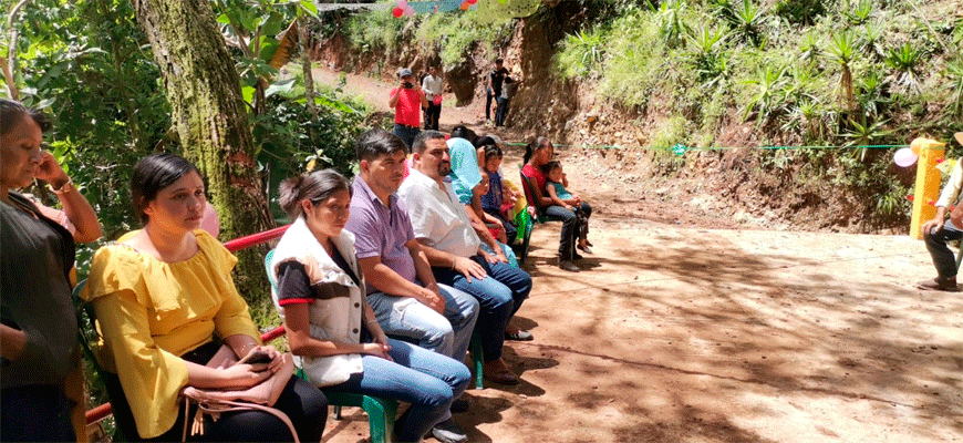 Inauguración de Puente Vehicular en caserío Chucte Los Ramos ...