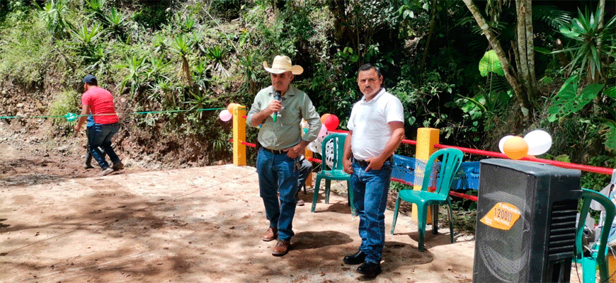 Inauguración de Puente Vehicular en caserío Chucte Los Ramos ...