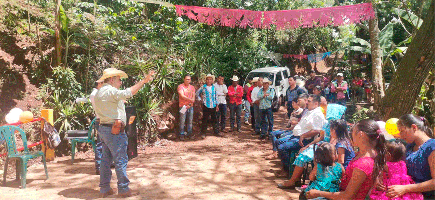 Inauguración de Puente Vehicular en caserío Chucte Los Ramos ...